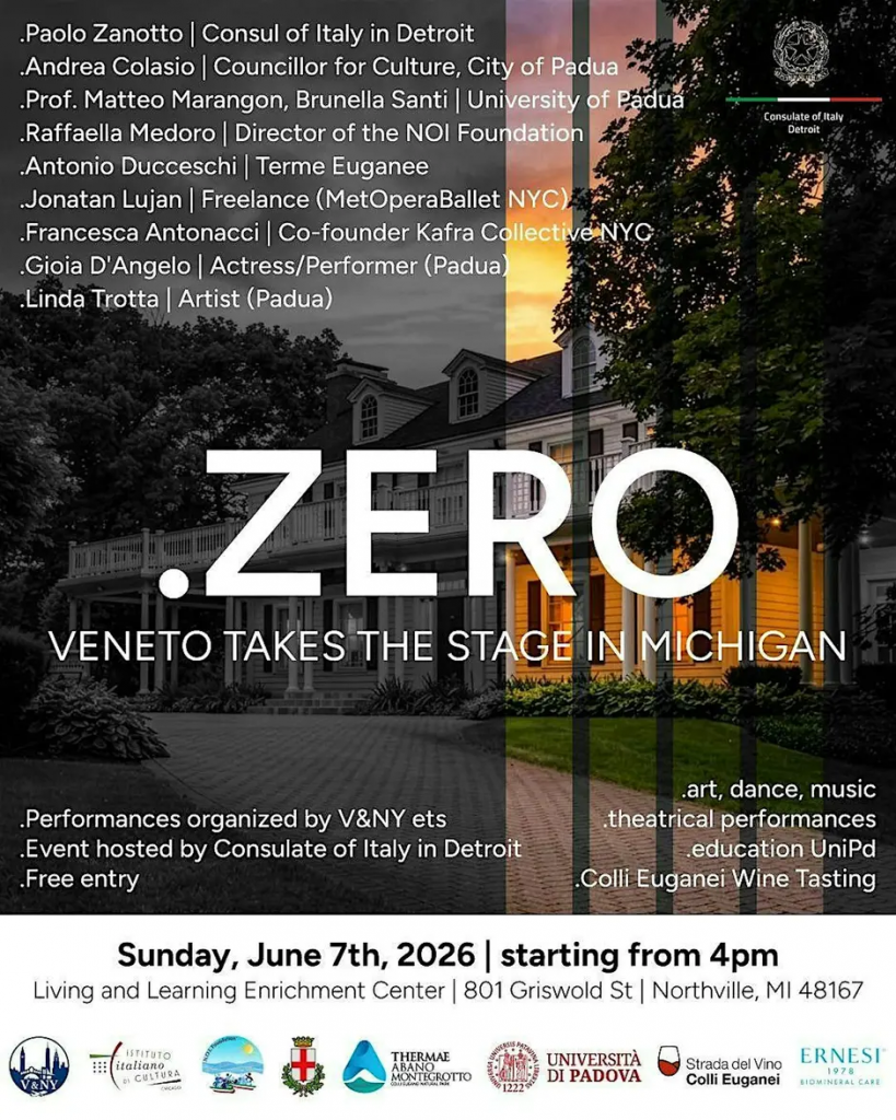 .ZERO – Veneto Takes the Stage in Michigan – Istituto Italiano di ...